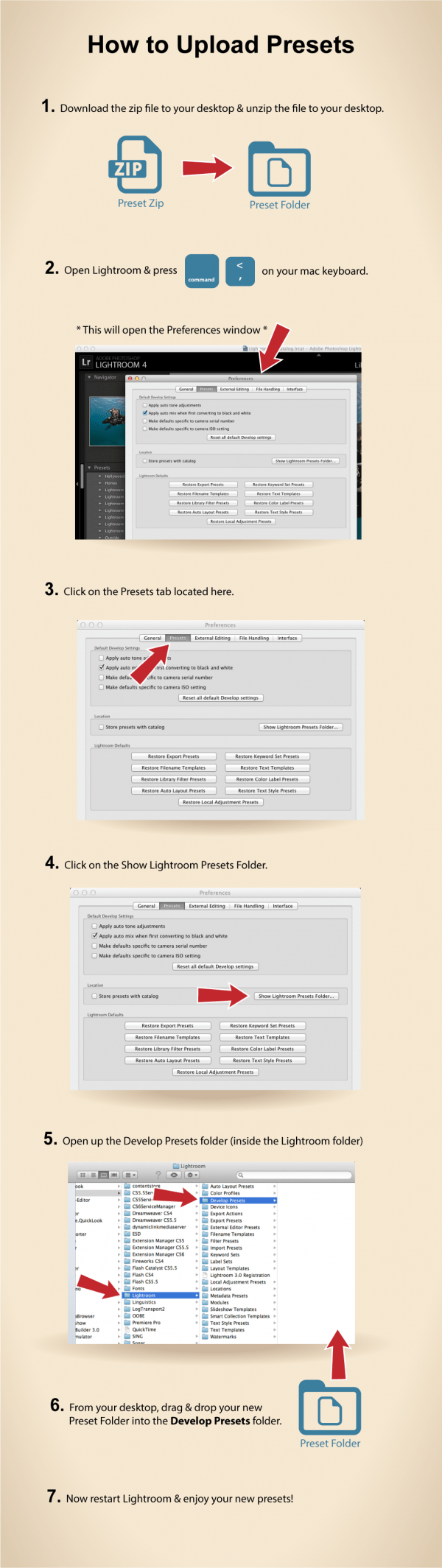 How To Install Presets Presetpro Beautiful Lightroom Presets
