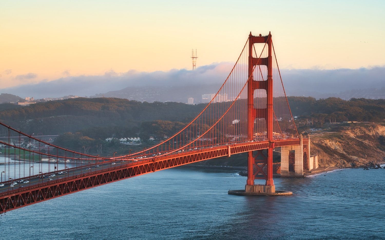 HDR Photography | Golden Gate Golden Hour - Presetpro.com