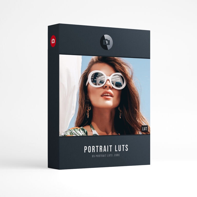 85 Portrait LUTs for Color Grading by Presetpro.com