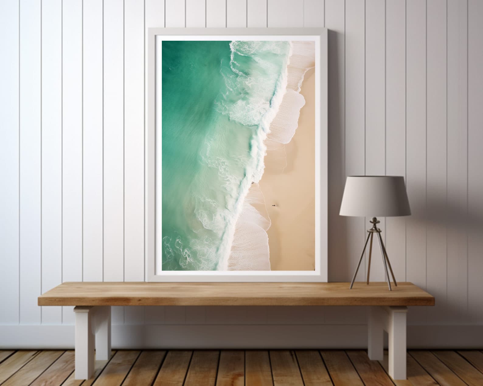 Coastal Waves, Printable Boho Wall Art | Presetpro.com